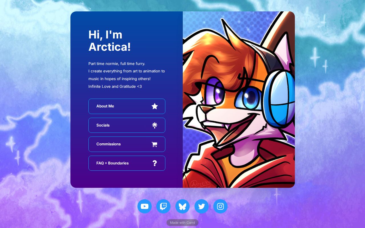 Arctica's Website